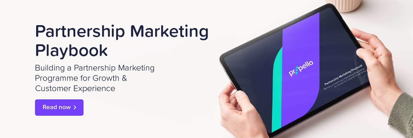 Thank you for downloading the partner marketing playbook